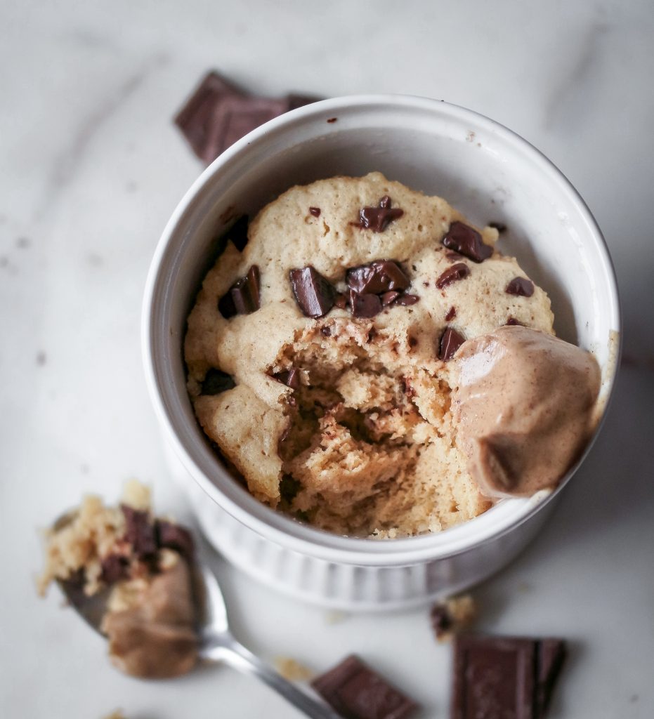 Keto Microwave Chocolate Chip Cookie! - Inspector Gorgeous