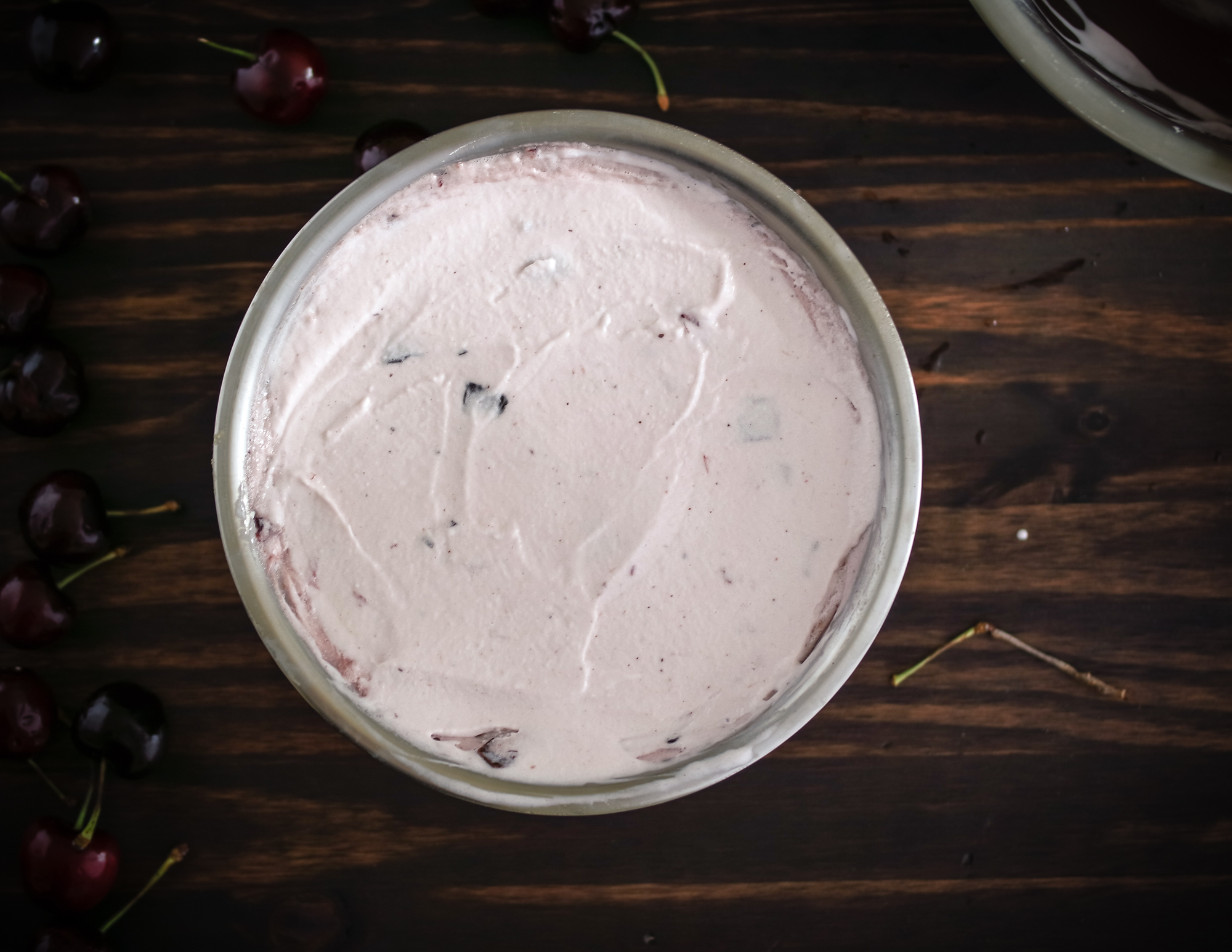 Dark Chocolate Cherry Ice Cream Cake Bomb Because Square Cakes Are ...
