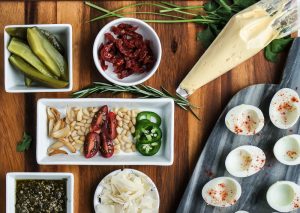 Decked Out Deviled Egg Bar! - Inspector Gorgeous