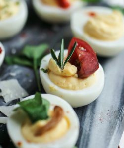 Decked Out Deviled Egg Bar! - Inspector Gorgeous