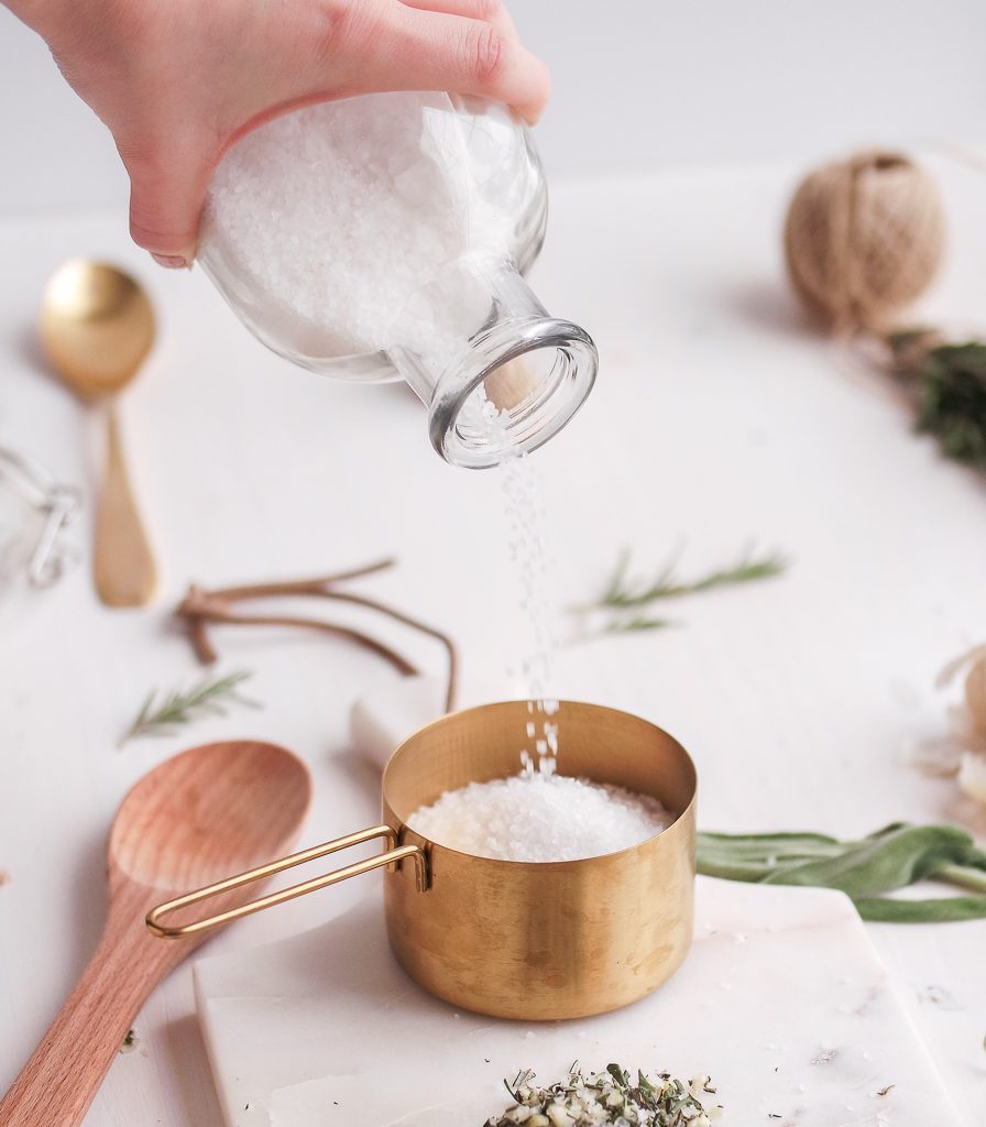 Garlic Rosemary & Sage Salt - Inspector Gorgeous